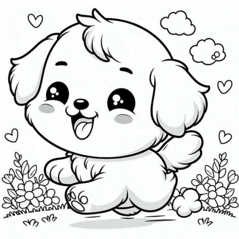 50+ Tranh tô màu con chó ngộ nghĩnh dành cho bé thỏa sức sáng tạo ...