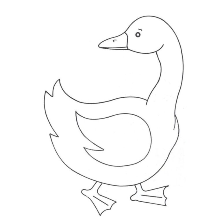 50+ Mẫu tranh tô màu con vịt đơn giản, đáng yêu cho bé - Tamkytourism.com